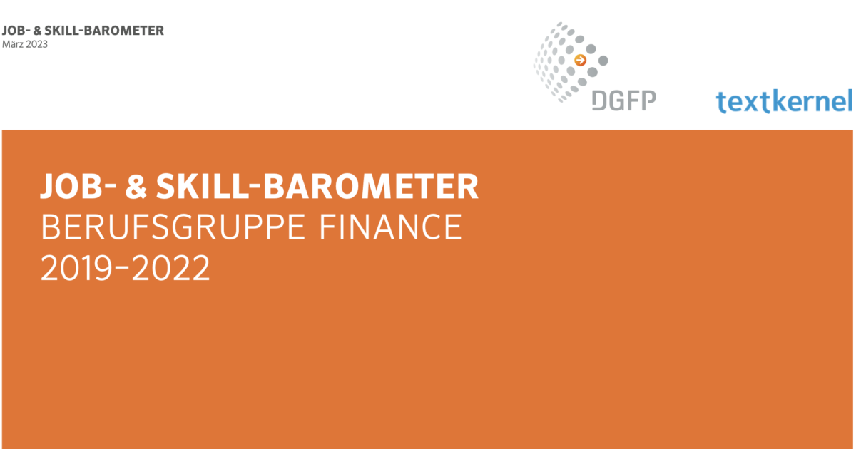 Job- & Skill-Barometer - DGFP